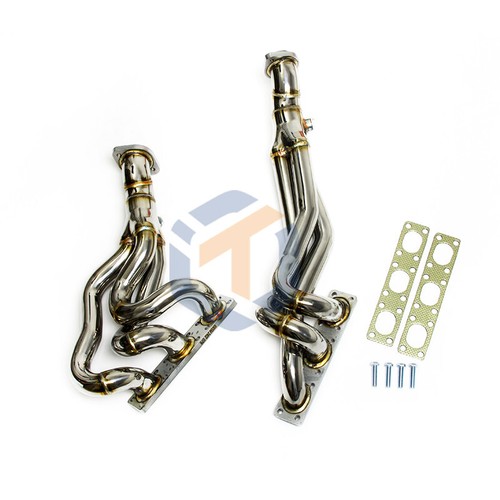 SHORT EXHAUST HEADER PERFORMANCE for BMW E46 M52/M54 B25 B30 325i 330i ...