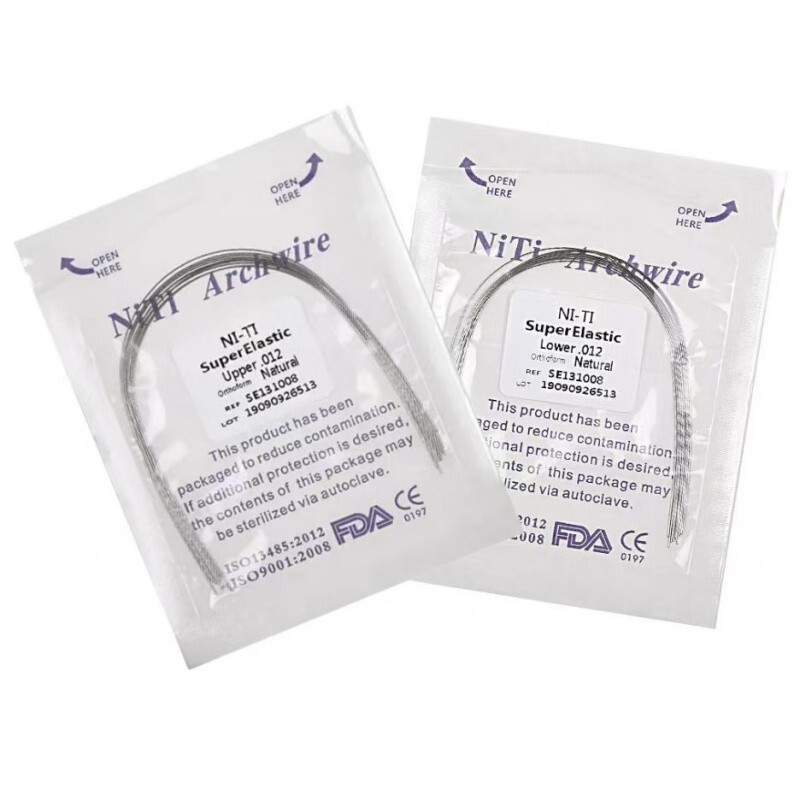 10Bags Dental Orthodontic Ni-Ti Round Rectangular Natural/Ovoid Arch ...
