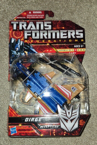 Transformers Generations DIRGE Deluxe Classics figure. MINT ON CARD! | eBay