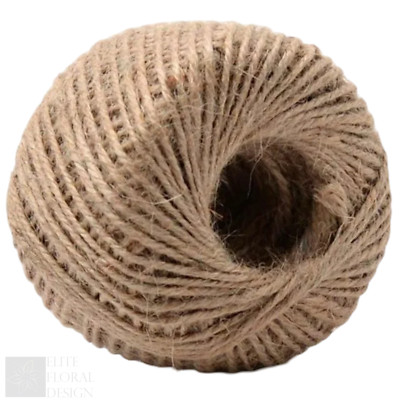 Jute Twine String Natural Brown Shabby Rustic Craft Binding 10m-1000m ...