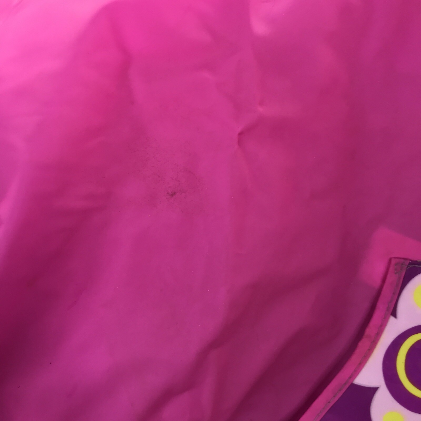 Vintage 2001 Barbie Rain Jacket Size 4 - 6 Pink Hooded Poncho Pocket | eBay