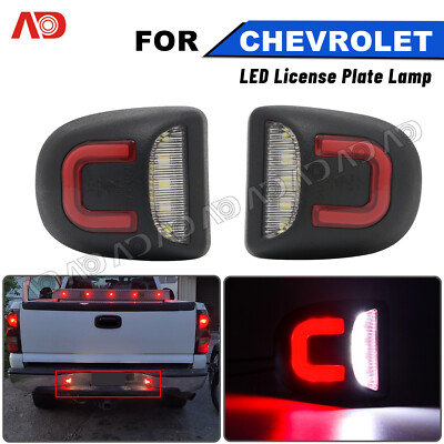 LED License Plate Light for GMC Yukon Sierra 1500 2500 Chevy Tahoe ...
