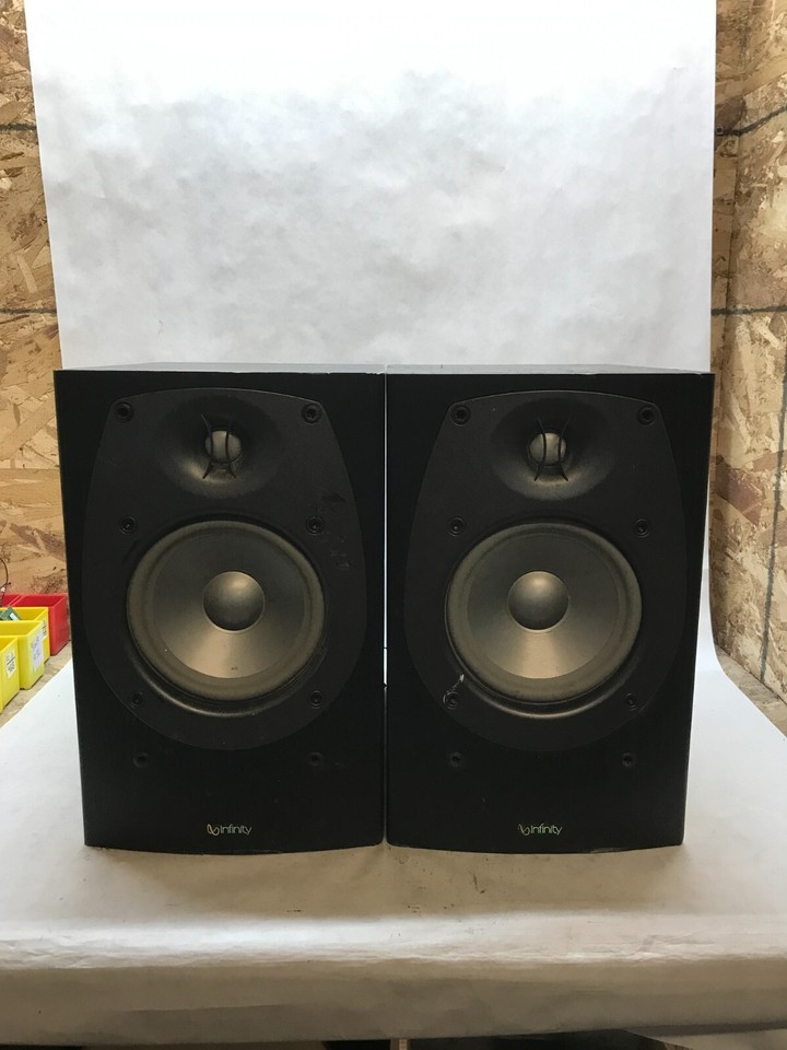 Set of 2 Infinity Beta 20 Woofers Without Speaker Grill TESTED WORKING ...