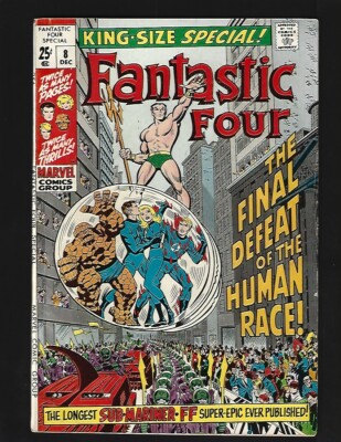 Fantastic Four Special #8 VG- Rep. Origin Sub-Mariner 1st Atlantis ...