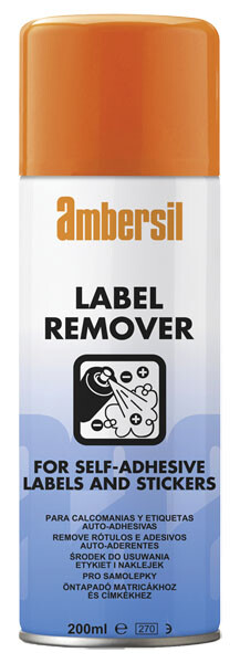 Ambersil Label Remover 200ml Aerosol Spray Can 31629 for sale online ...