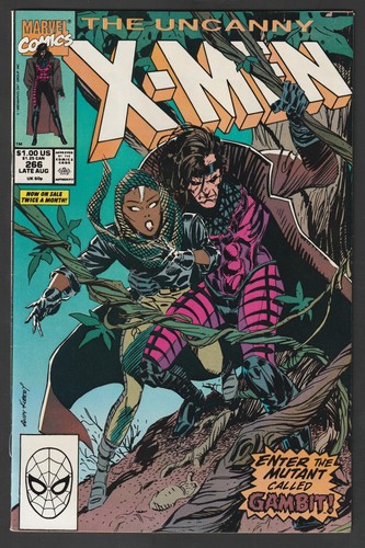 Marvel Uncanny X-MEN No. 266 (1990) 1st Full Appearance of Gambit! VF ...