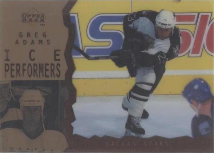 1996-97 Upper Deck Ice - Greg Adams #14 Acetate for sale online | eBay