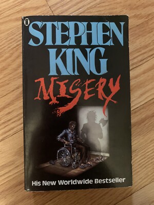 Stephen King Misery Paperback, 1989 UK Print, 9th Impression, Rare ...