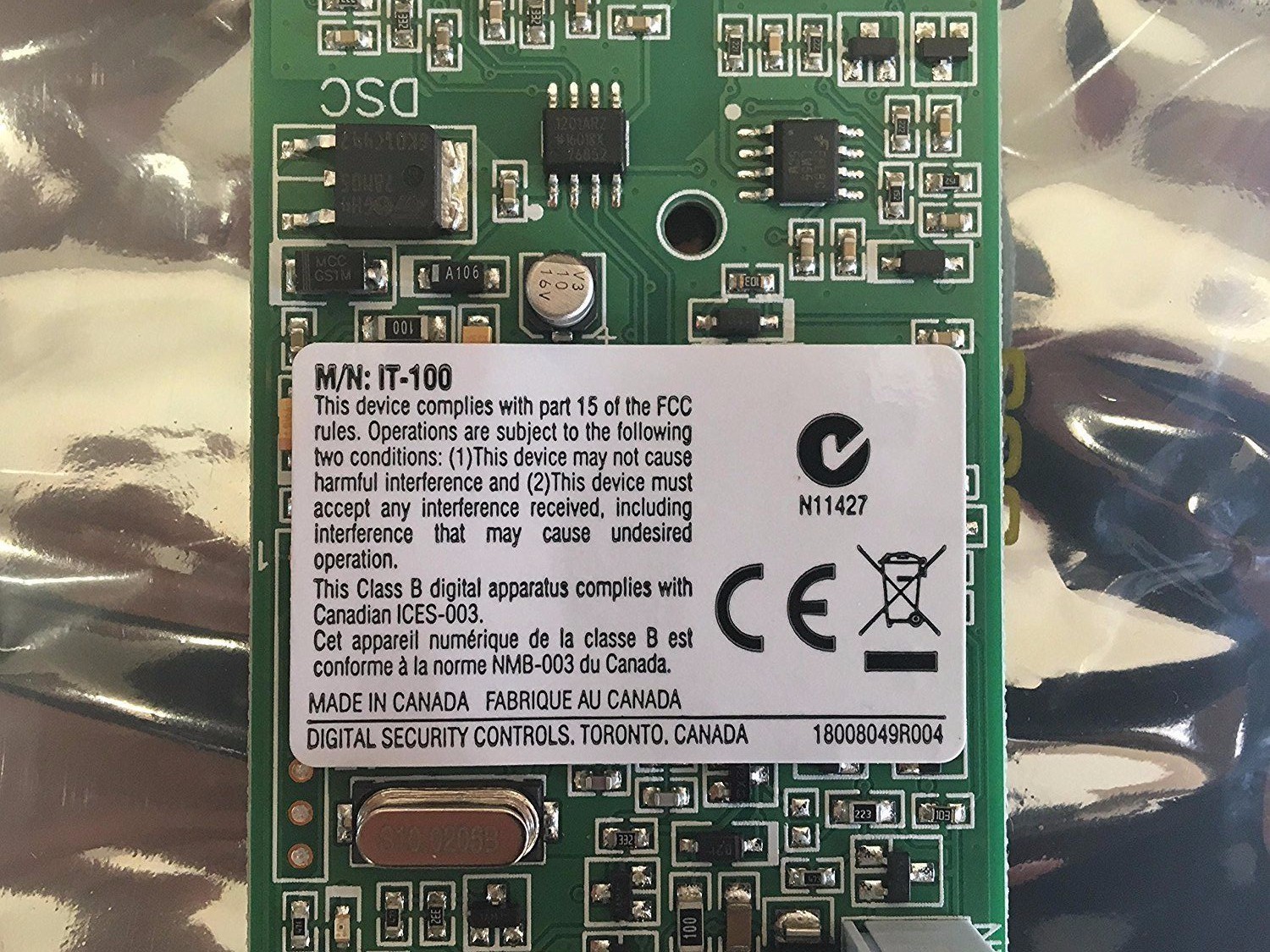 DSC IT-100 Data Interface Module for sale online | eBay