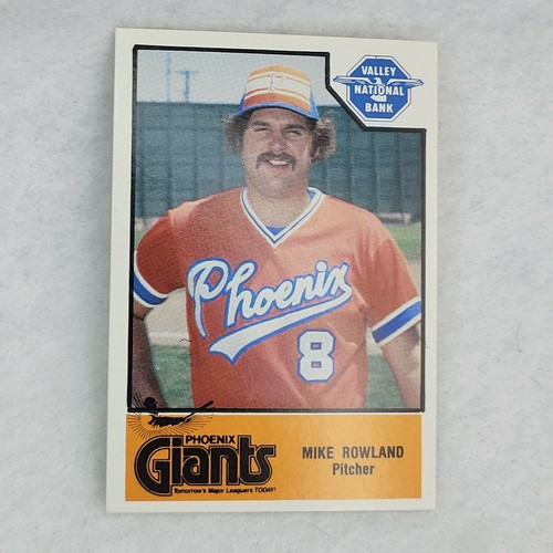 1979 Phoenix Giants Minor League #3 Mike Rowland | eBay