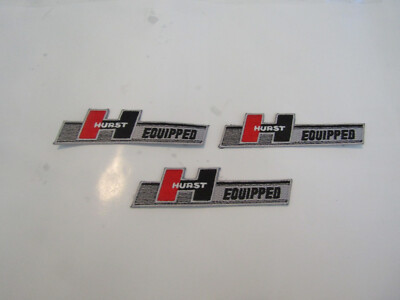 HURST EQUIPPED SHIFTER SHIFTERS 4" PATCHES FITS FORD DODGE AMC ...