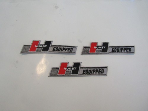 HURST EQUIPPED SHIFTER SHIFTERS 4" PATCHES FITS FORD DODGE AMC ...