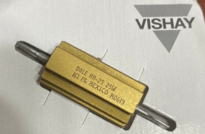 (1) RH0251R000FC02 1 OHM 1% 25W CHASSIS MOUNT WIREWOUND RESISTOR RH25 1 ...