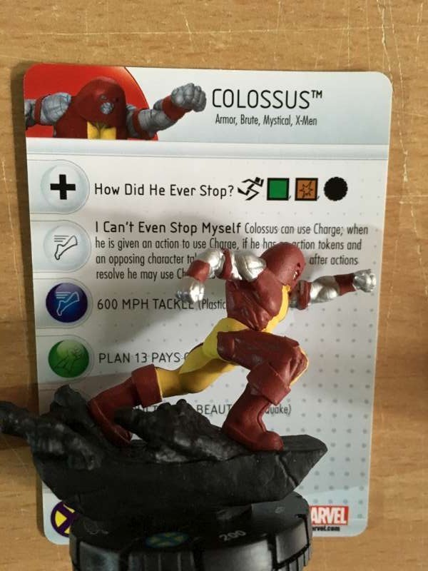 Fear Itself HeroClix #029 Colossus SUPER RARE | eBay