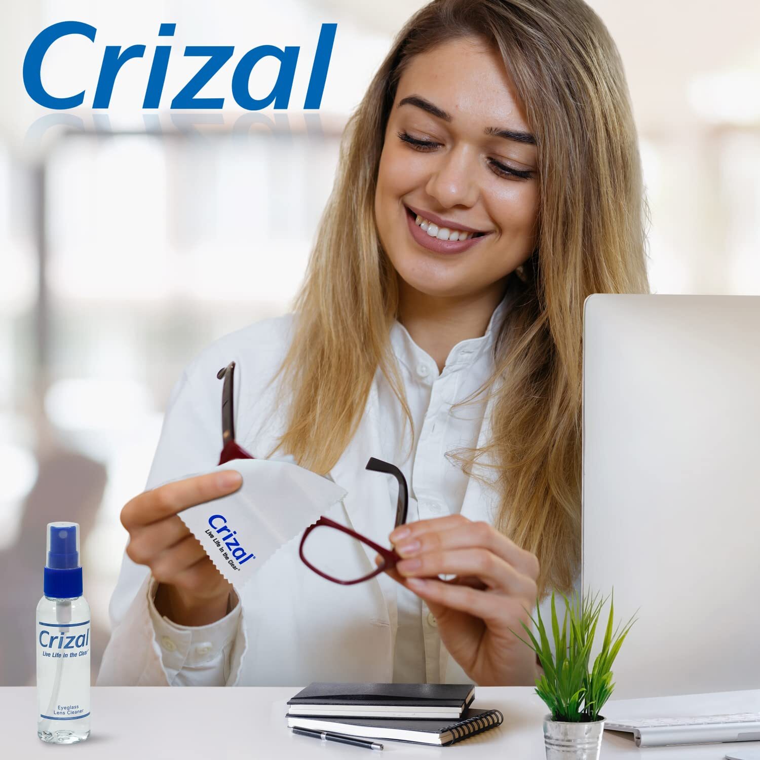 Crizal Eye Glasses Cleaning Spray | Crizal Lens Cleaner (2 oz) | #1 Doctor Re... | eBay