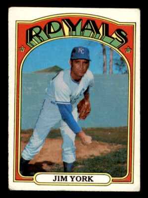 1972 Topps Baseball #68 Jim York VG *d5 | eBay