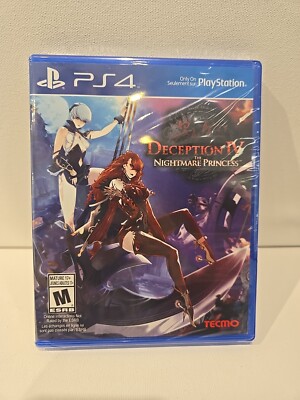 Deception IV The Nightmare Princess Tecmo PS4 Sony PlayStation 4 ...