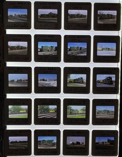 Original Railroad Slides Collection #2: EJ&E EMD SW1000/SW1001/SW1500 ...