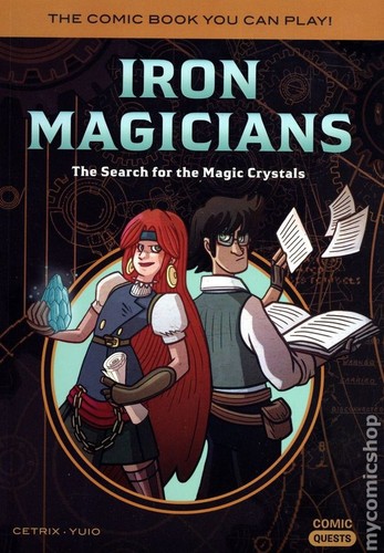 Iron Magicians The Search for the Magic Crystals GN Comic Quests #1-1ST ...