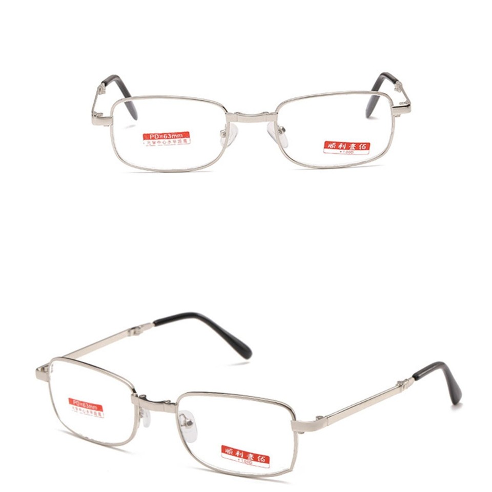 Men Women Fashion +150° Foldable Reading Glasses Presbyopia Glasses w/ Case tt | eBay