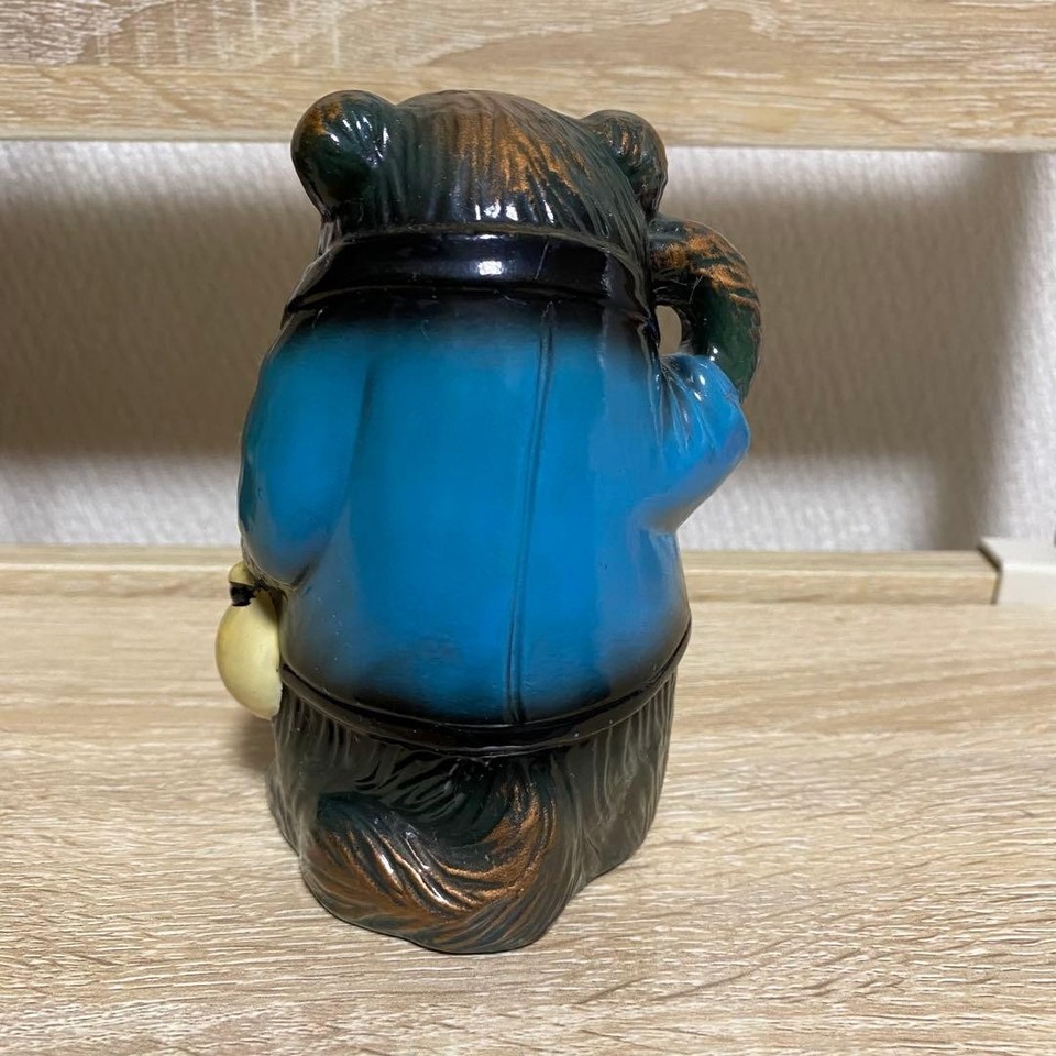 Golden tanuki lucky charm tanuki statue | eBay