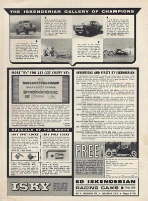 1965 Isky Cam Ad/ The Mongoose//Levy & McLorn/Joe jacono/Lutz ...