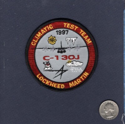 C-130 C-130J HERCULES Climatic Test Team 1997 USAF Lockheed Squadron ...