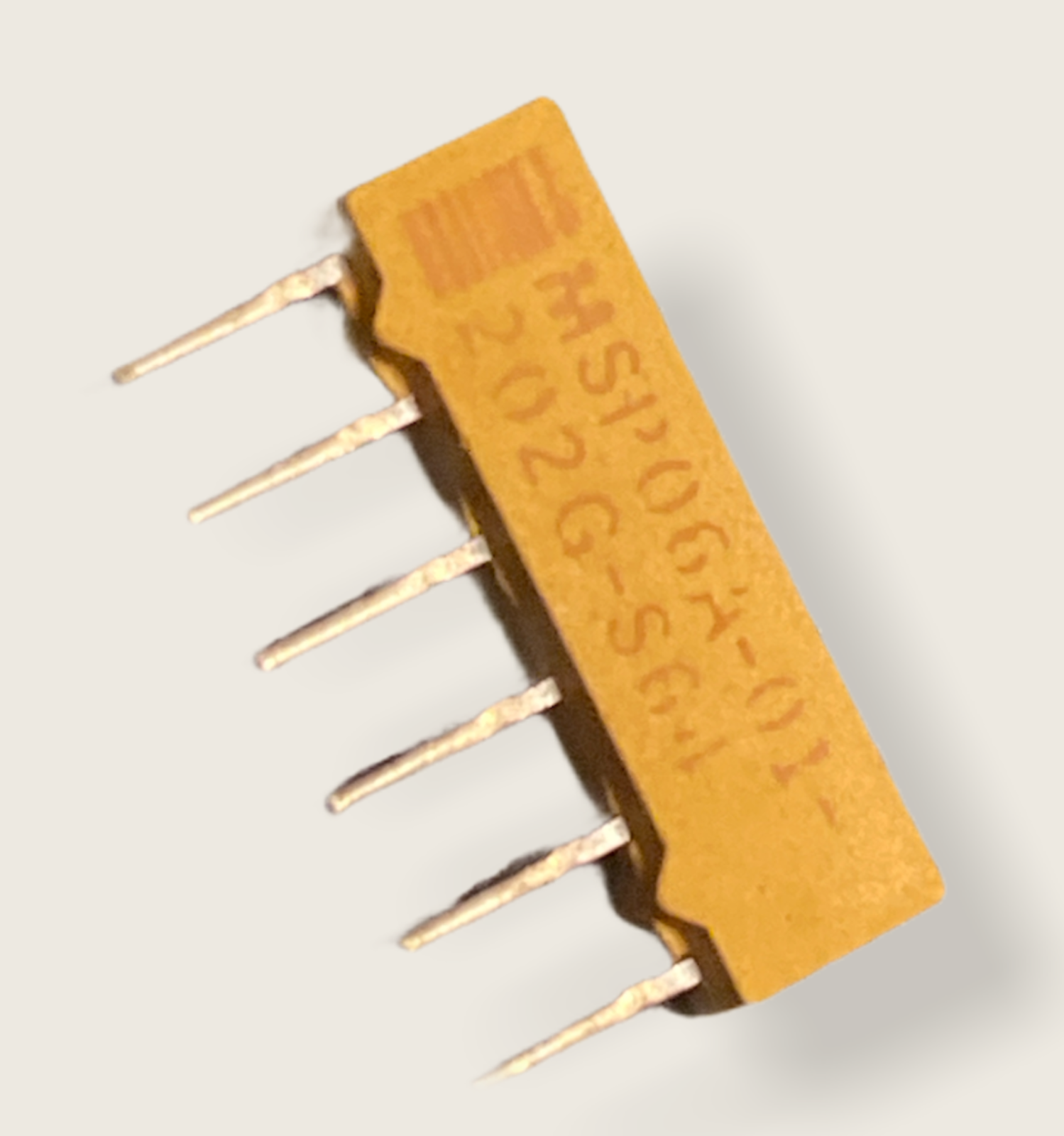 5 PCS Vishay MSP06A01202G 6 Pin 2K OHM Bussed RESISTOR NETWORK ARRAY 2% ...