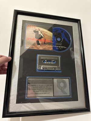 Eazy-E It's On Dr. Dre 187um Killa Riaa Platinum Award Ruthless Records ...