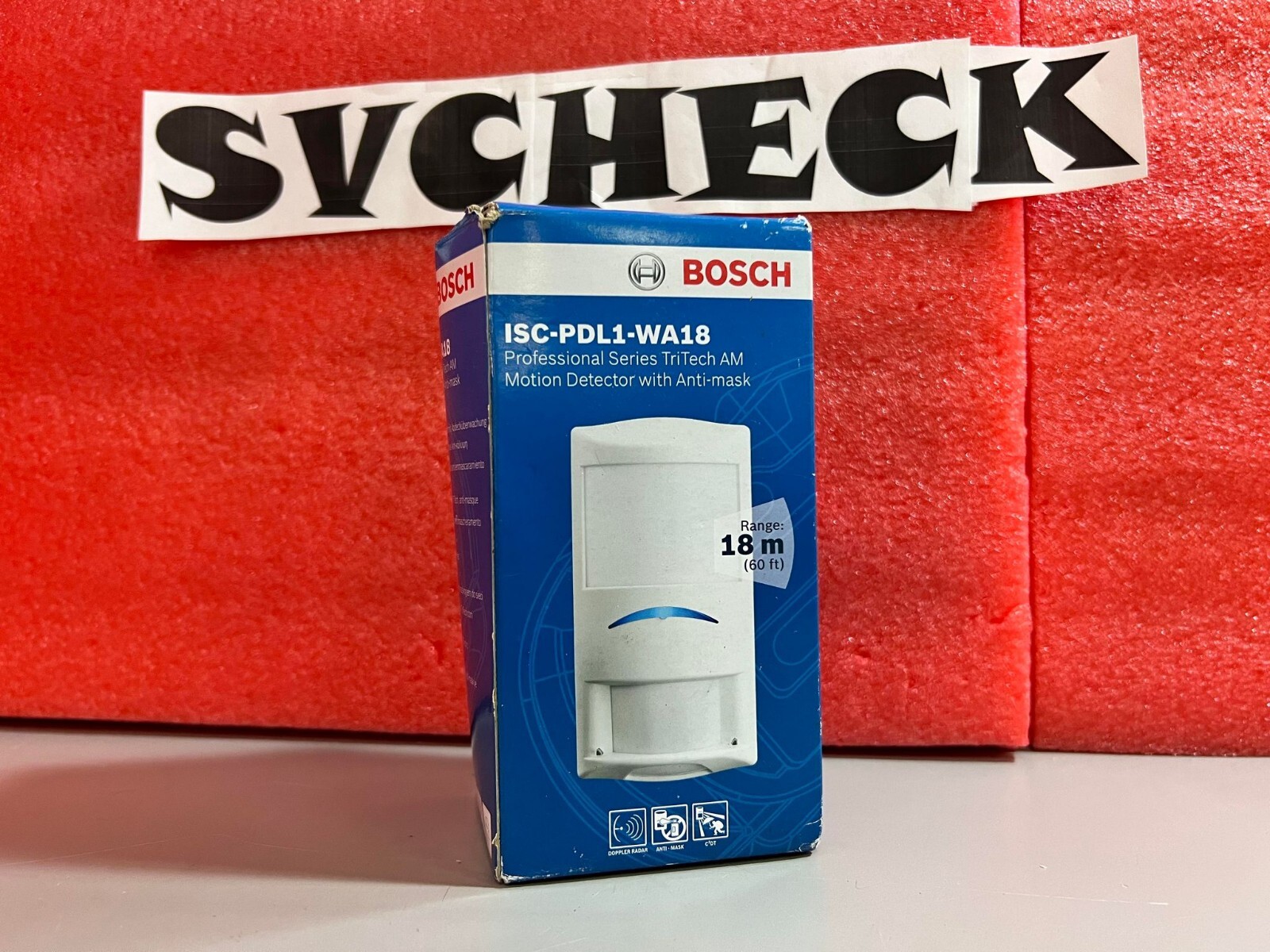 Bosch Isc-pdl1-w18g Professional Series Tritech Security Motion ...