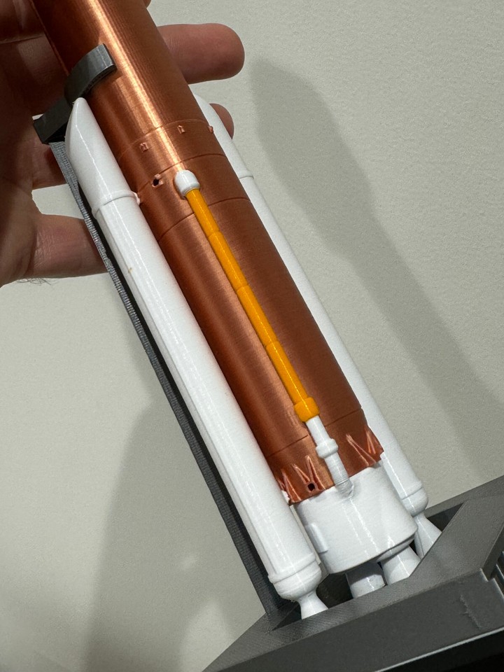 Atlas V Starliner Boeing CST-100 ULA NASA 76 100 144 Scale Model Rocket ...