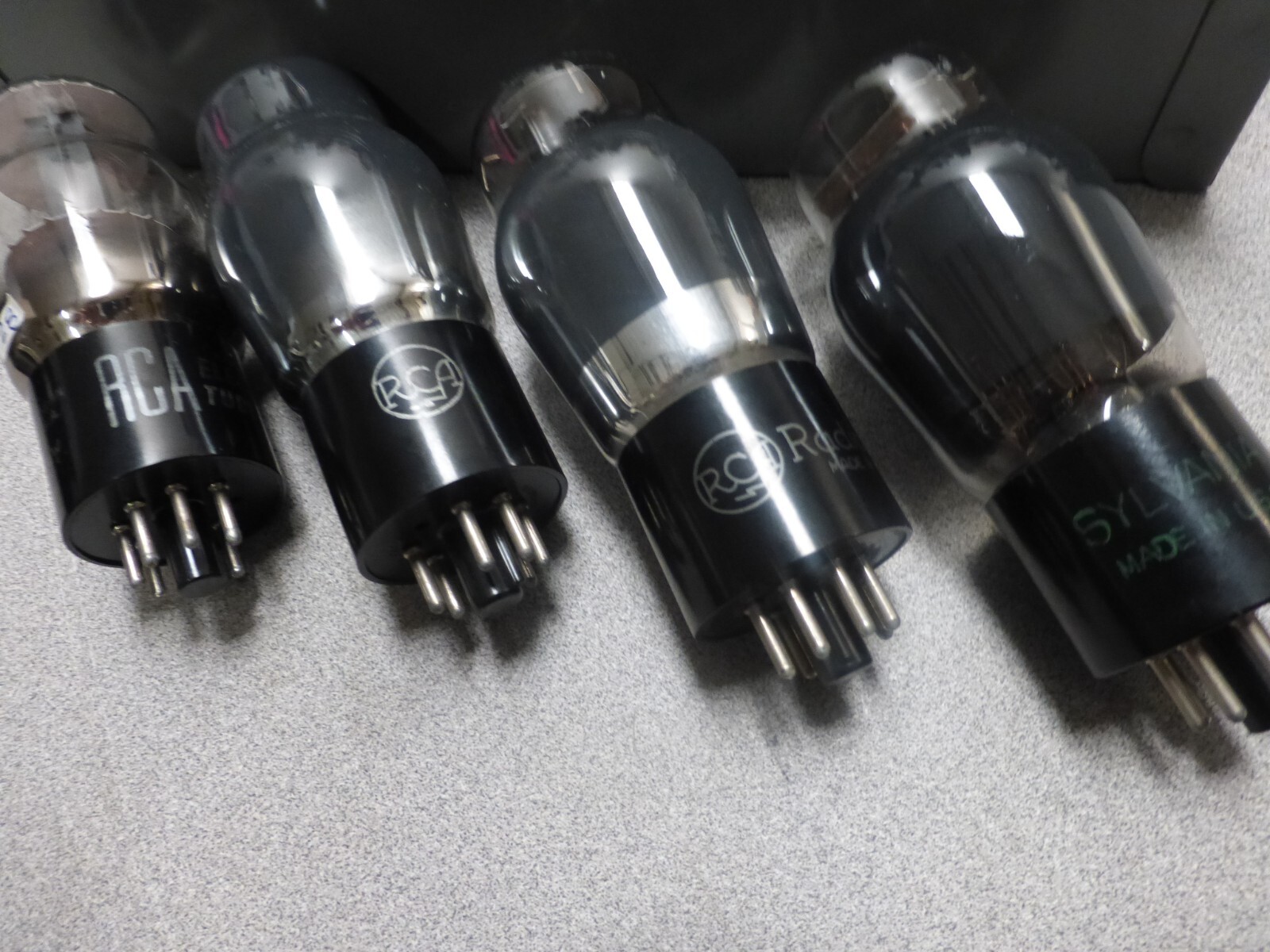 ELECTRON VACUUM TUBES, GE 6Y6/G & 6Y6/GT - LOT OF 12 (17-28-32-35-36-78 ...