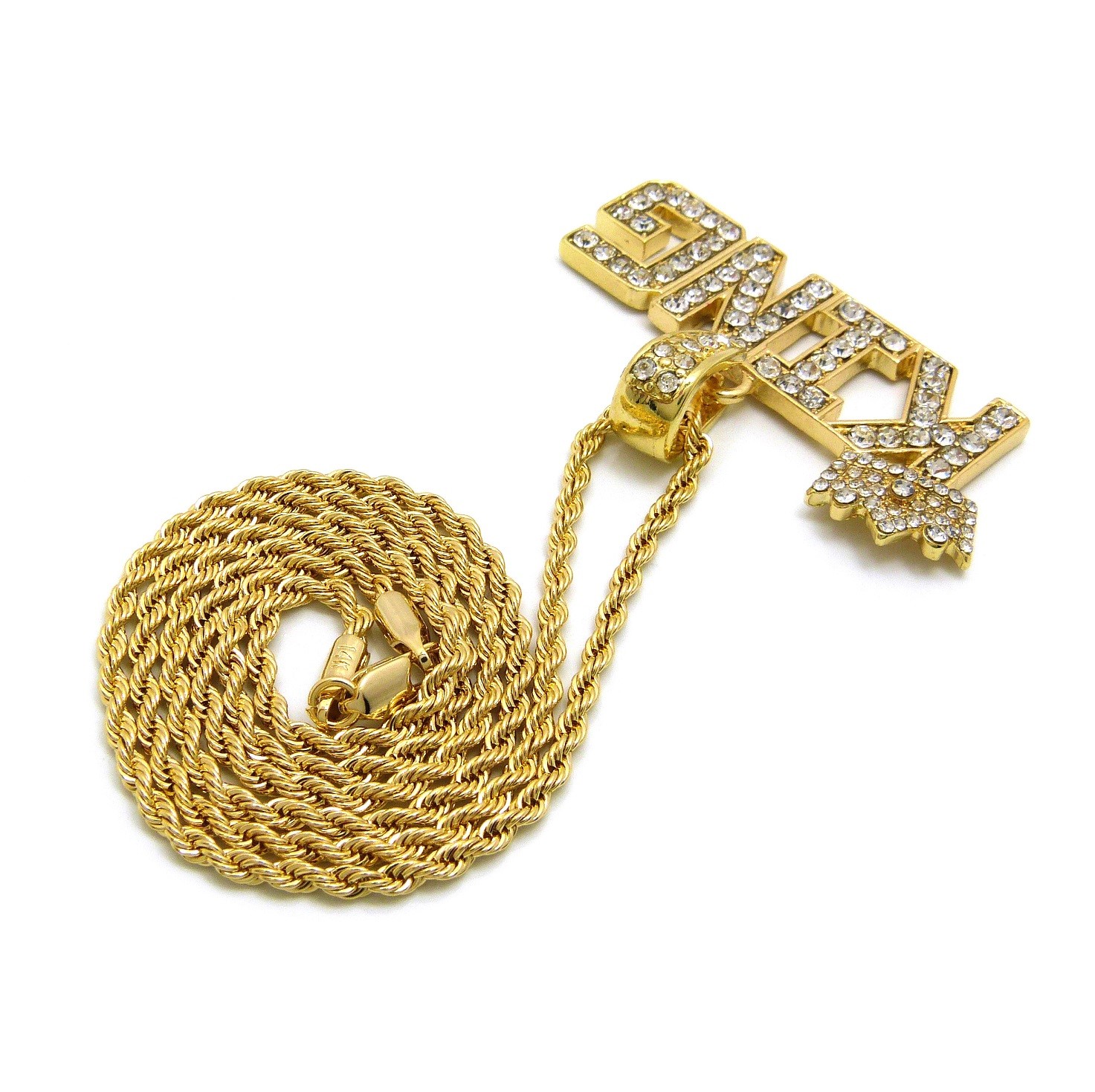 NEW KING PENDANT & 24" VARIOUS CHAINS HIP HOP NECKLACES - XZ242 | eBay