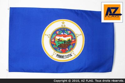 MINNESOTA FLAG 2' x 3' - US STATE OF MINNESOTA FLAGS 60 x 90 cm ...