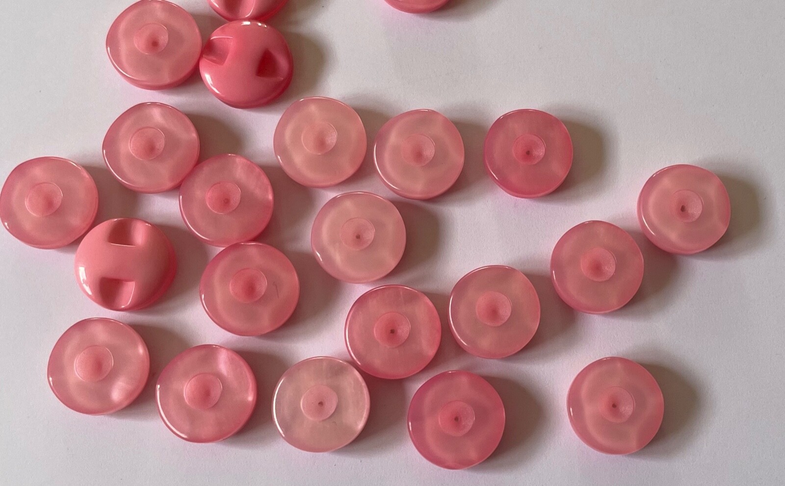 10 Pink Shank Buttons 11mm Baby Clothes Doll Clothing A17-8 AUSSIE ...
