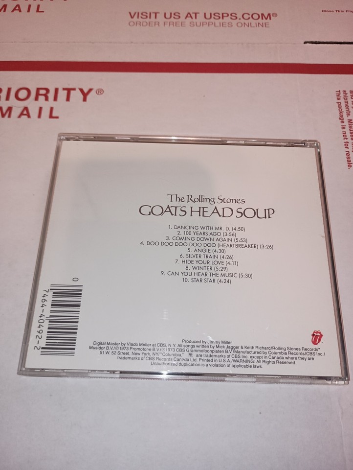 Rolling Stones Goats Head Soup CD. | eBay