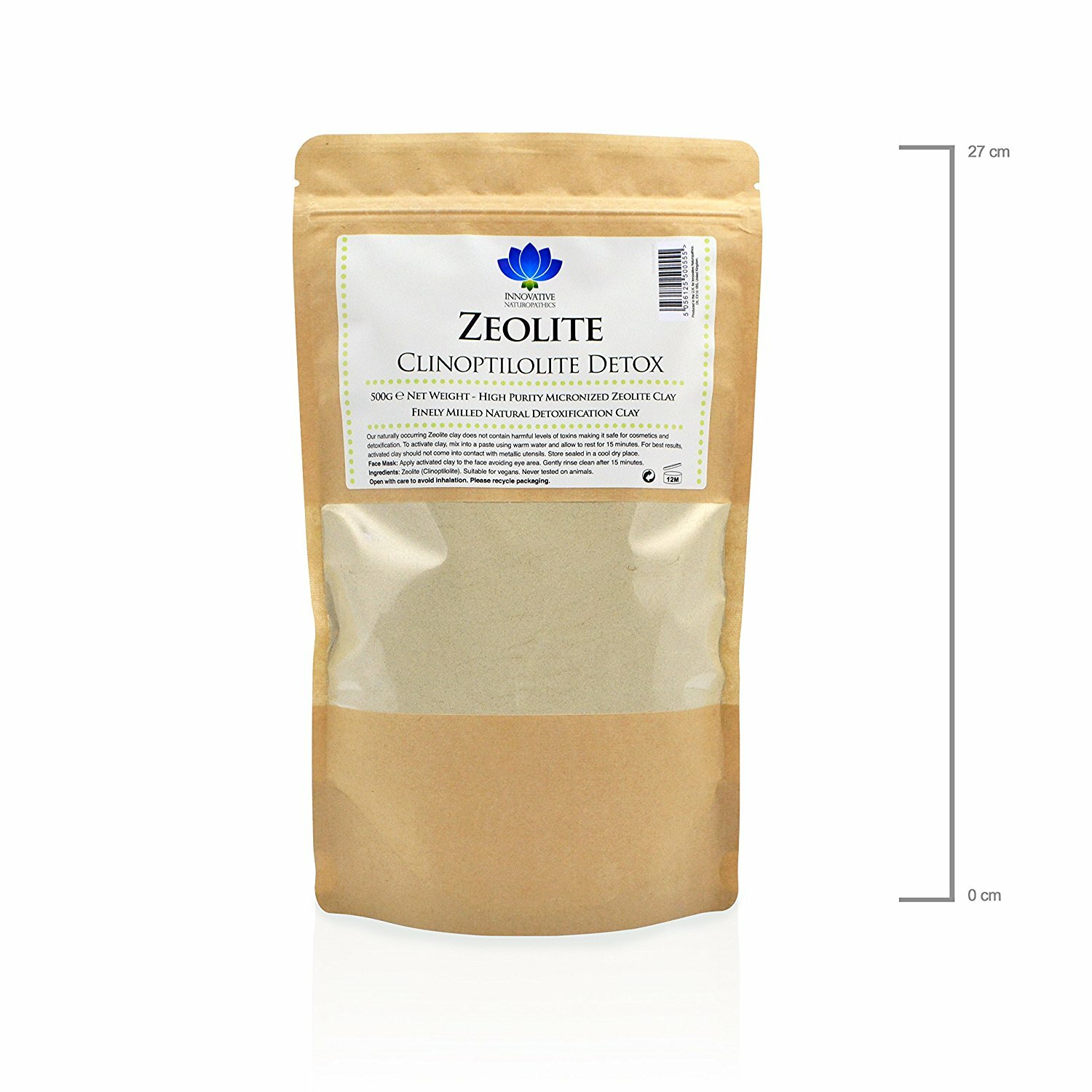 Zeolite Powder Pure Micronized Clay Natural Clinoptilolite Detoxifier ...