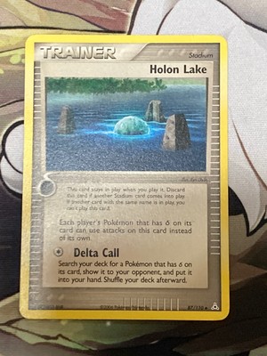 Holon Lake Pokemon TCG Card 2006 EX Holon Phantoms 87/110 NM | eBay