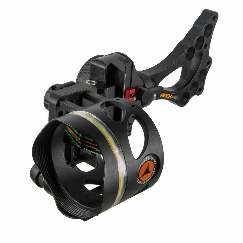 2025 Apex Covert Hybrid 4 Pin Adjustable Compound Bow Sight & Light ...