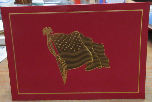 2019 Red & Gold TRUMP FAMILY Christmas Card Signed by DONALD, MELANIA ...