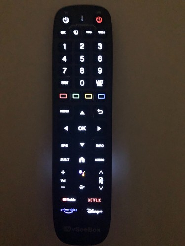 vSeeBox V6 PLUS Remote control Backlight,Bluetooth and Voice control | eBay