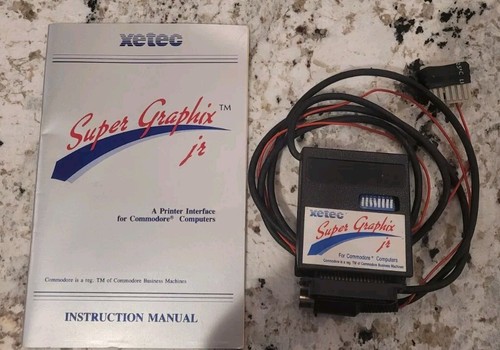 Xetec Super Graphix Jr printer interface - for Commodore computers - un ...