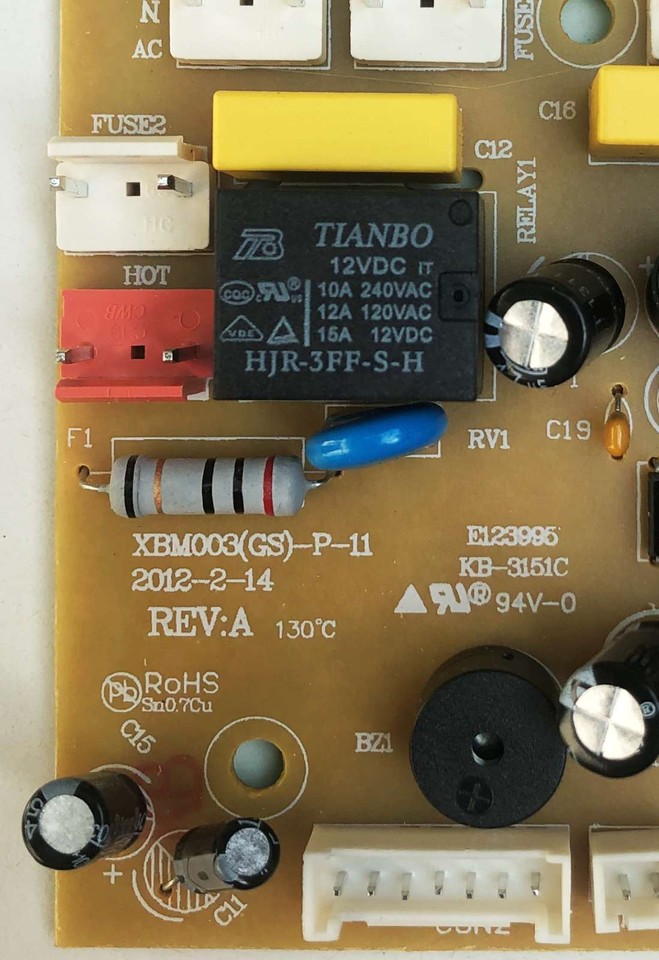 SCHEDA ALIMENTAZIONE MACCH PANE DPE ALICE XBM003(GS)-P-11 2012-2-14 ...