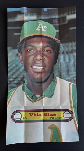 1972 Topps Posters Set-Break # 8 Vida Blue *GMCARDS* | eBay