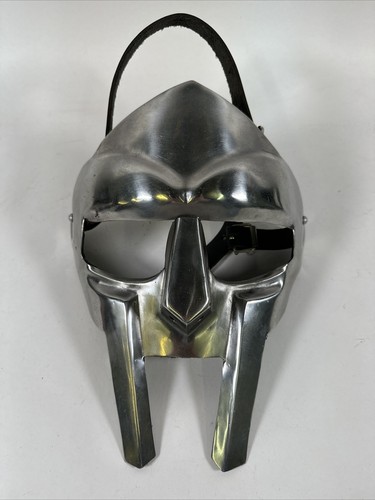 MF Doom Gladiator Mask Madvillain 18g Mild Metal Face Armor Replica ...
