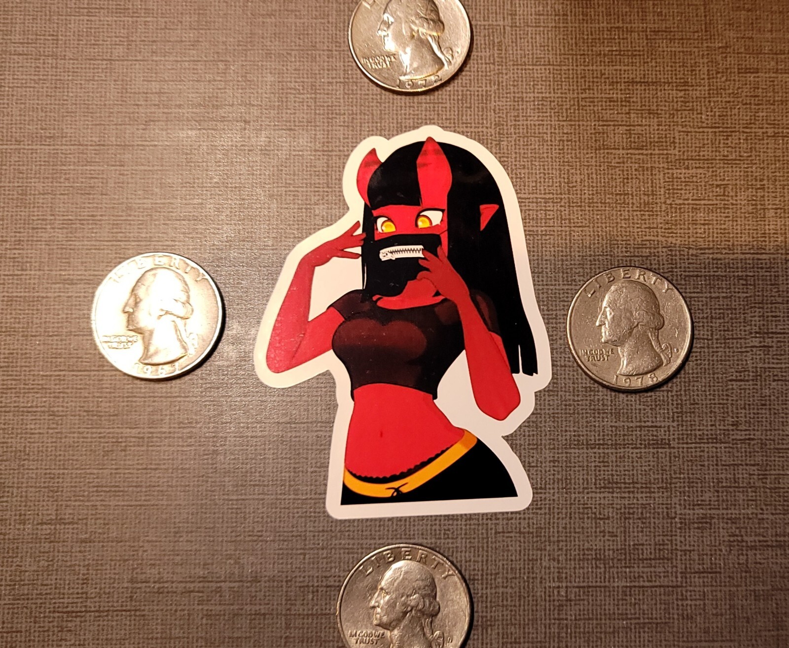 4pc MERU SUCCUBUS Collectible Stickers Design #5 | eBay