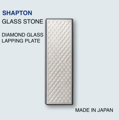 SHAPTON 50100 GLASS STONE DIAMOND GLASS LAPPING PLATE NEW made in Japan ...