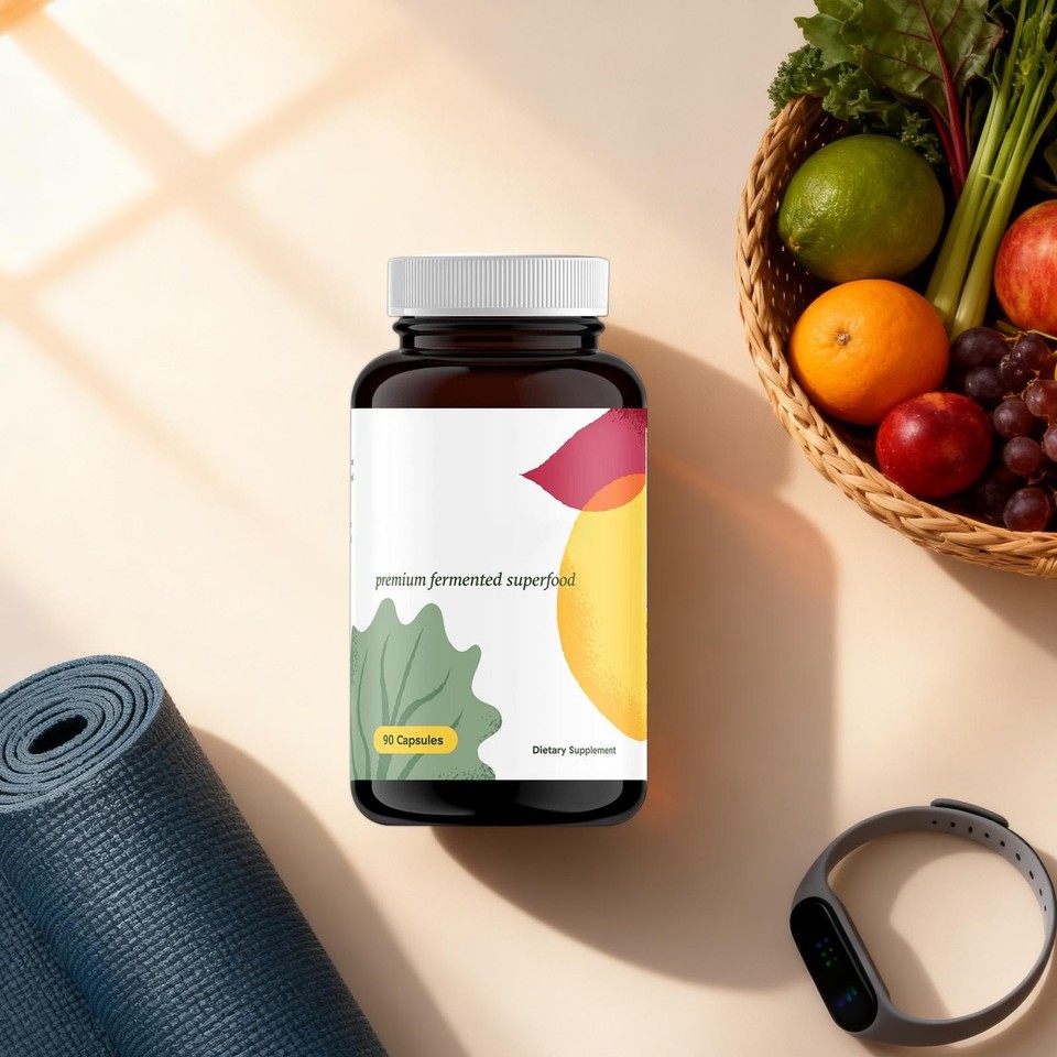 Brightcore Nutrition - Kimchi One Kimchi Powder Capsules Probiotics ...