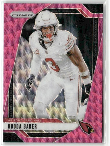 Budda Baker 2024 Panini Prizm Pink Wave Arizona Cardinals #5 | eBay