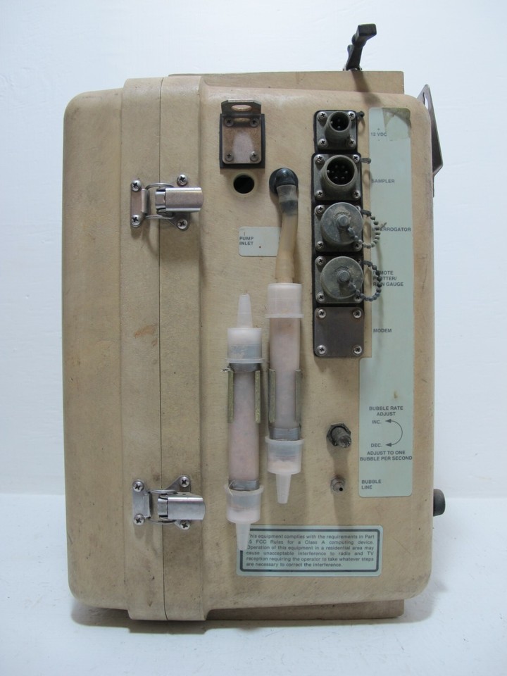 ISCO Teledyne 3230 Bubbler Flow Meter Bubble Recording 60-3234-015 12 ...